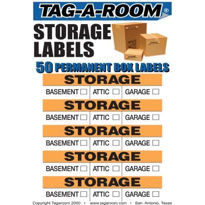 Storage Labels - Moving Boxes - Packing Supplies - RelocationBoxes.com